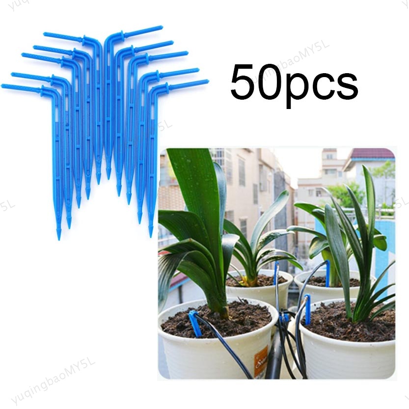 50pcs Micro Flow Dripper 3/5mm Hose Garden Water Dropper Drip Arrow ...
