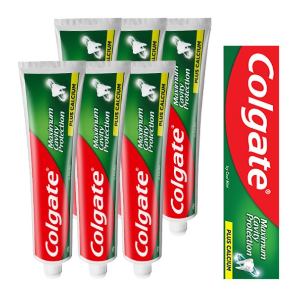 Colgate Fluoride Toothpaste IC Cool Mint 175g, 6 pcs. korean toothpaste ...