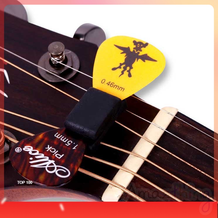 Ready Stock Amazthing Rubber Pick Holder Fixed on the Headstock for ...