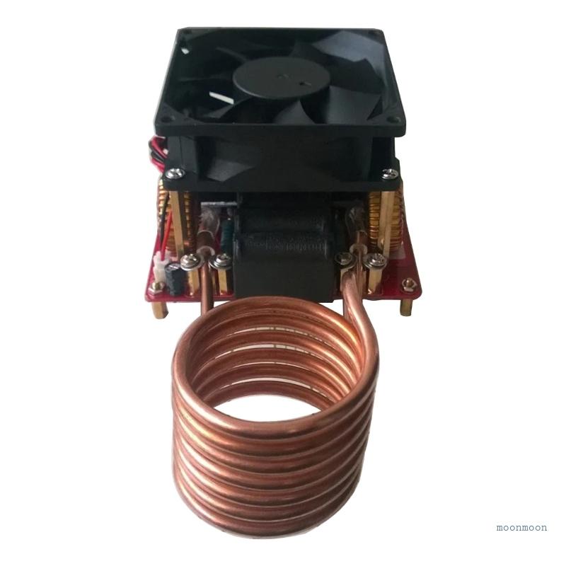 lucky 1000W ZVS Induction Heating Plate Board Kit Heater Cooker Coil Tube DIY Black And Red ...