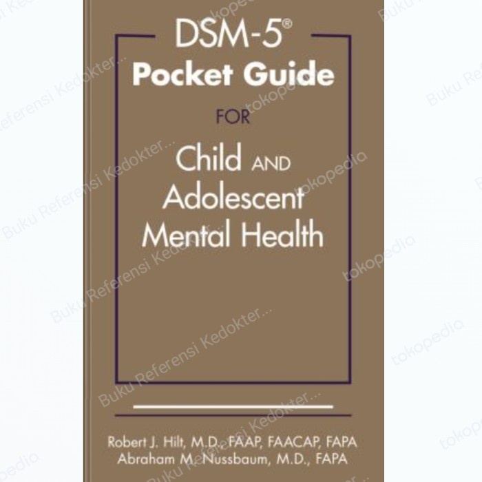 DSM-5 Pocket Guide for Child and Adolescent Health | Shopee Malaysia