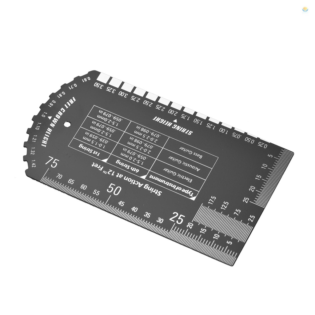 Baroque String Instruments Gauge String Action Gauge Ruler Pocket-size ...