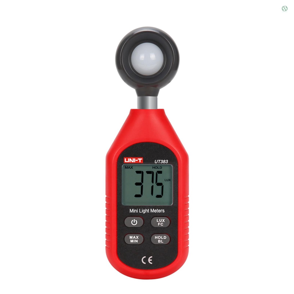 UNI-T UT383 Mini Light Meter Lumens Digital Luxometer Luminance 0~199 ...