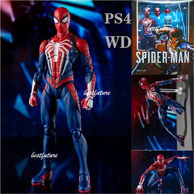 Avengers Spider Man Far From Home SHF Articulado PS4 Spiderman Action ...