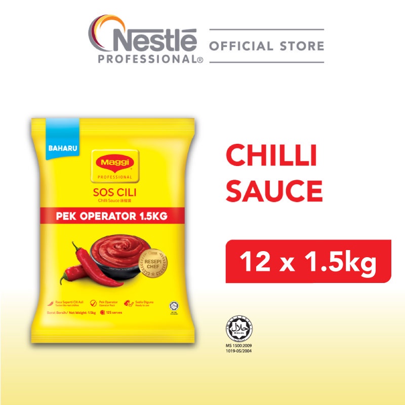 MAGGI Chilli Sauce - 1.5kg x 12 (1 carton) | Shopee Malaysia