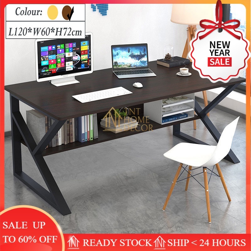 TNT Multifunctional Modern Home Office Double Layer Storage Computer ...