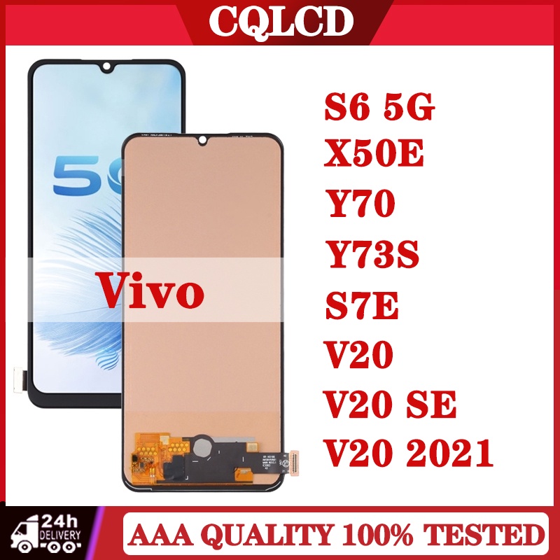 For Vivo S6 5G LCD X50e LCD Y70 LCD Y73s LCD S7e LCD V20 LCD V20 se LCD ...