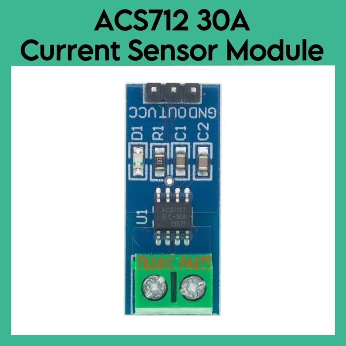 Acs712 30A Range Hall Effect Current Sensor ACS 712 Module | Shopee ...