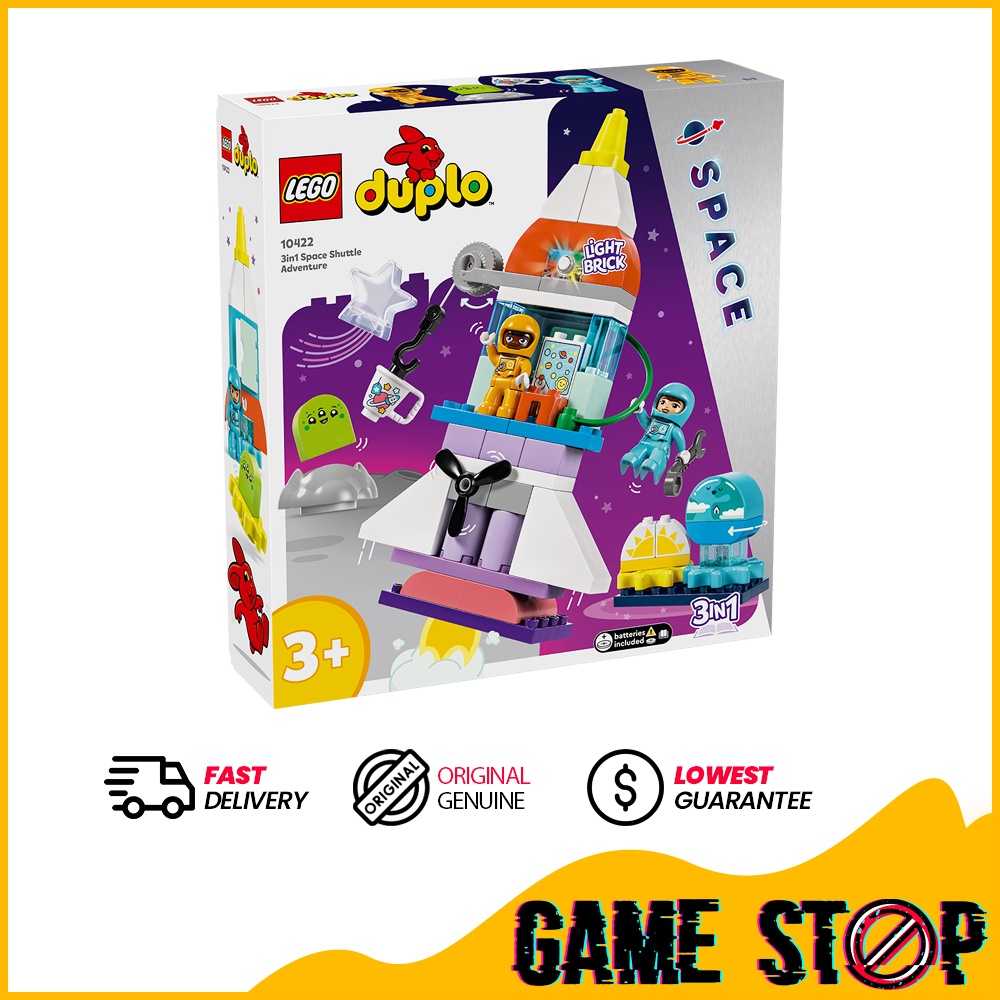 LEGO 10422 DUPLO Town 3in1 Space Shuttle Adventure | Shopee Malaysia