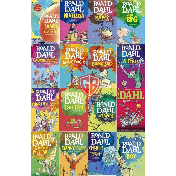 Roald Dahl Collection: james and the giant peach, matilda - the BFG ...