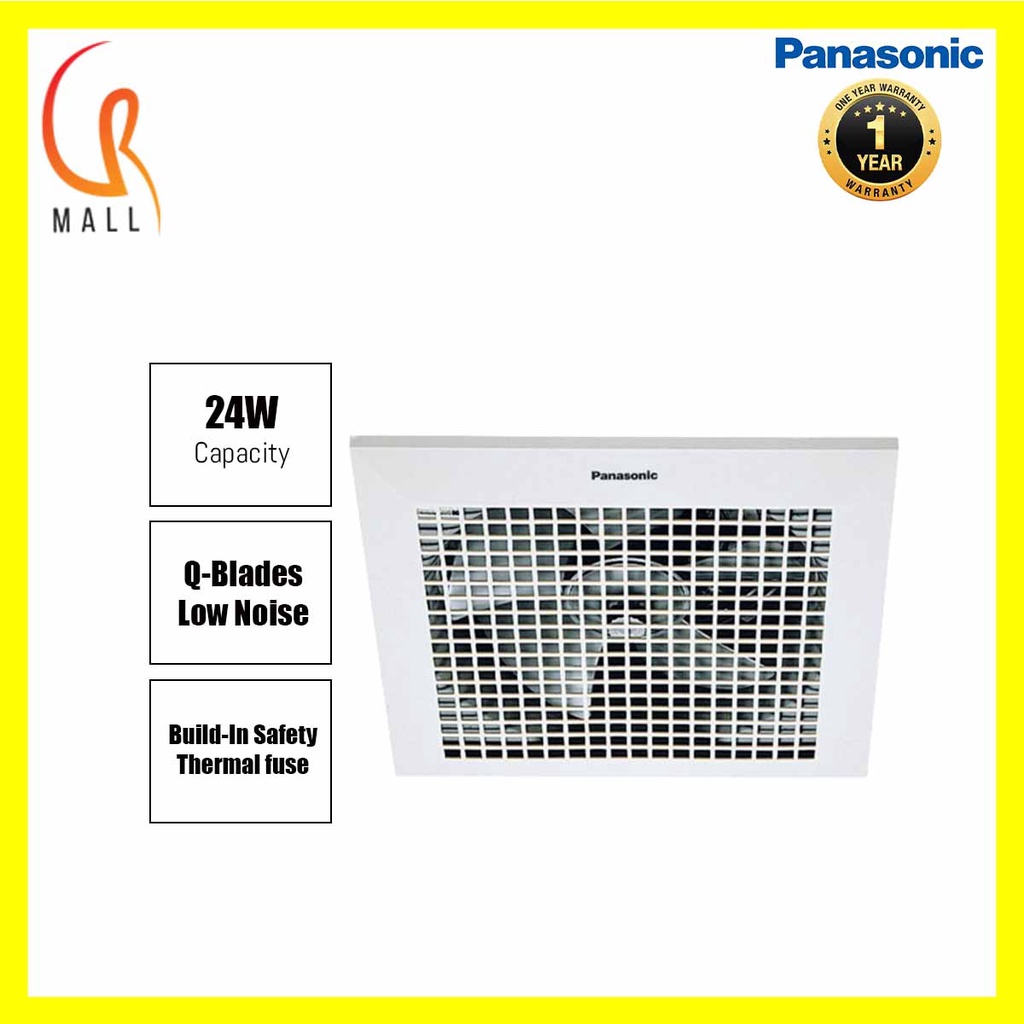 Panasonic 10" FV-25TGU3-WT Ceiling Mount Ventilating Fan | Shopee Malaysia