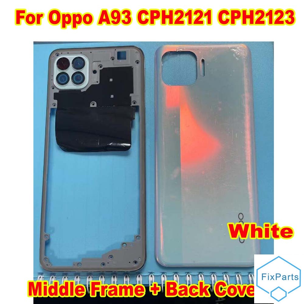 Best Back Battery Cover For OPPO A93 CPH2121 CPH2123 Rear Case Panel ...