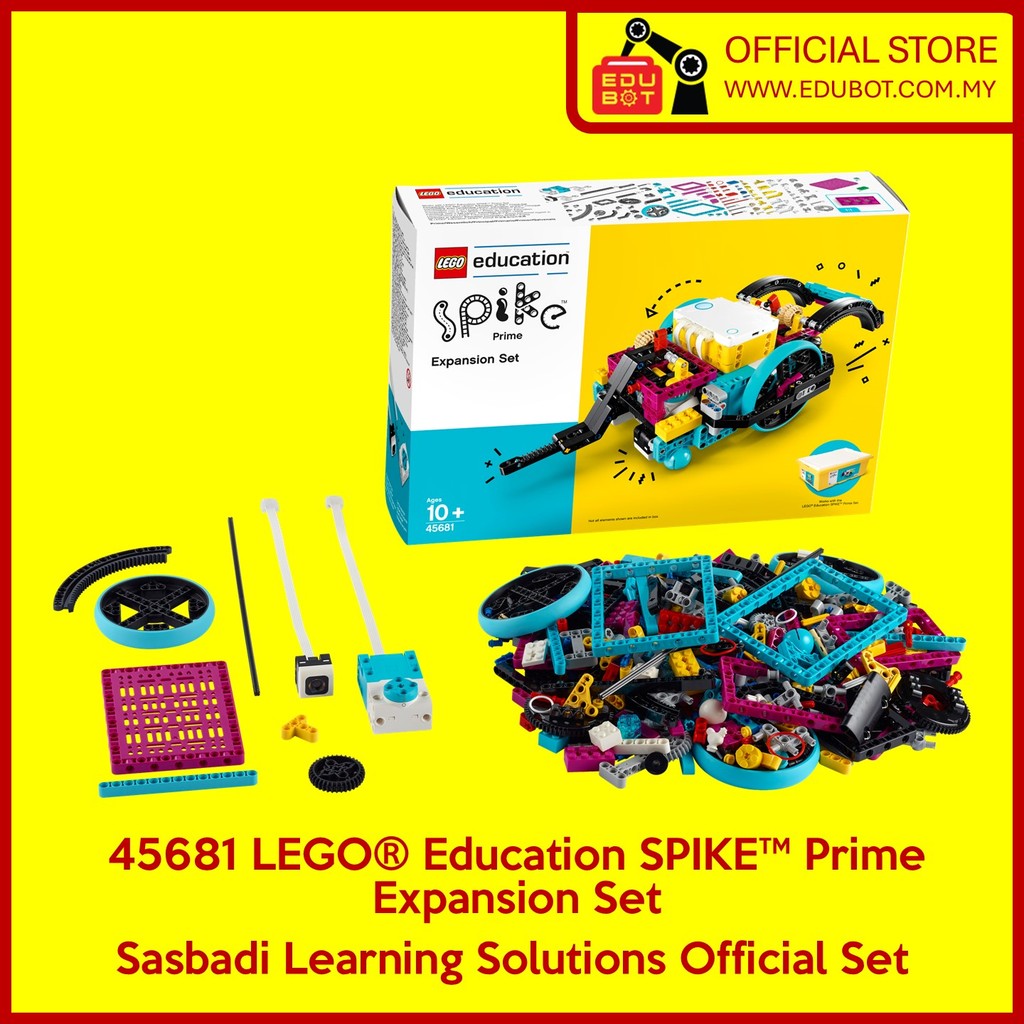 LEGO Education SPIKE Prime Expansion Set 45681 (Malaysia Official Set ...