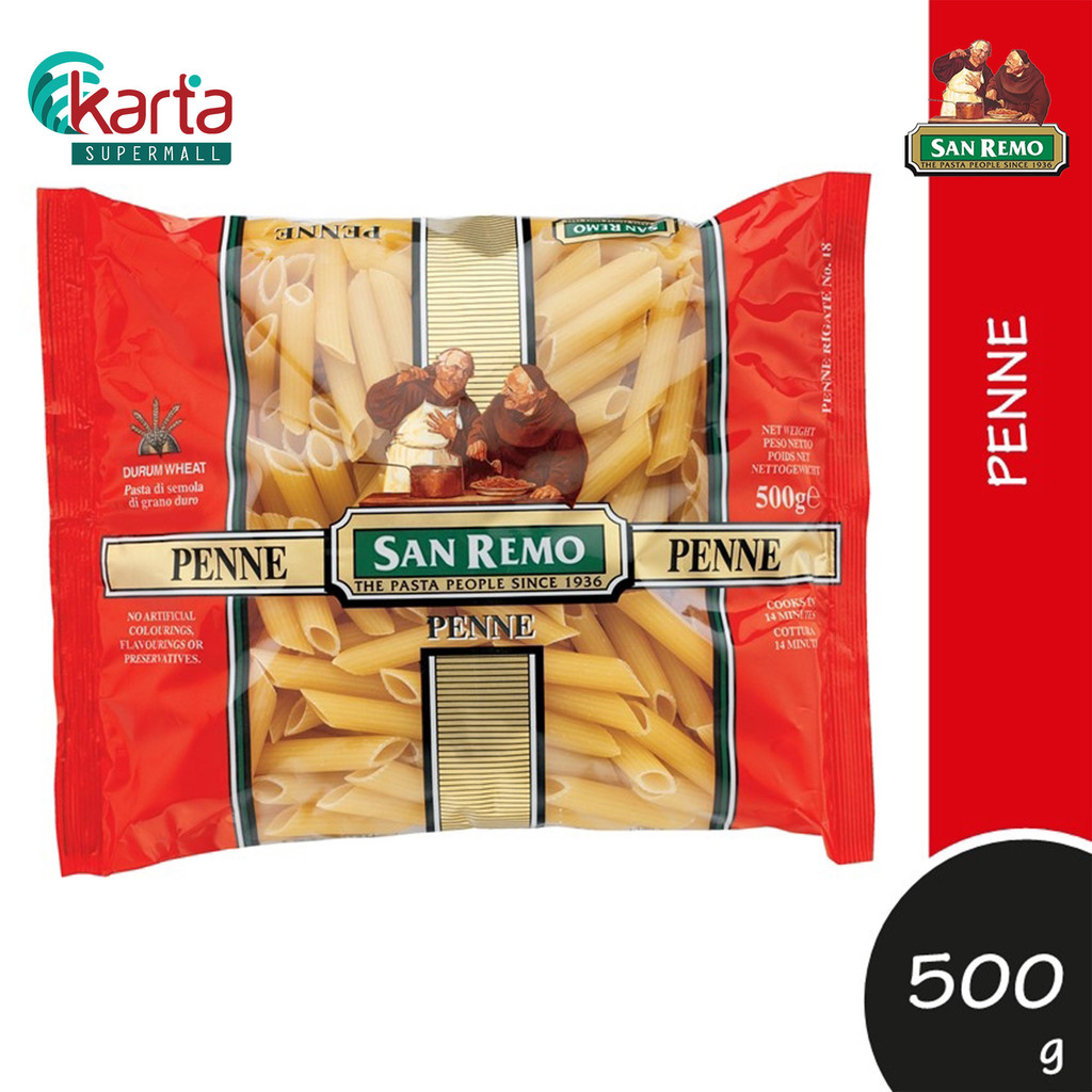 San Remo Penne Pasta 500g | Shopee Malaysia
