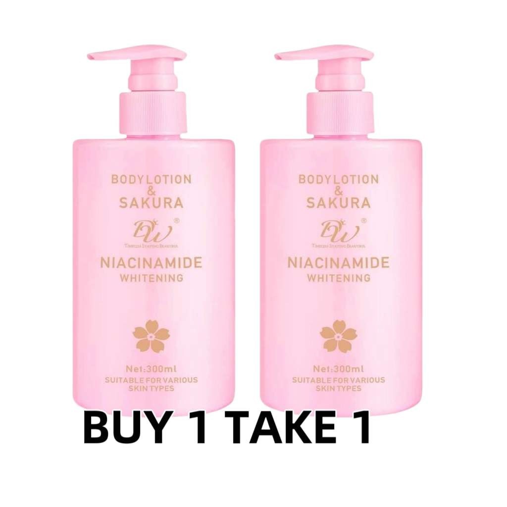 (YK )DW Niacinamide Whitening Sakura Body Lotion 300ml | Shopee Malaysia