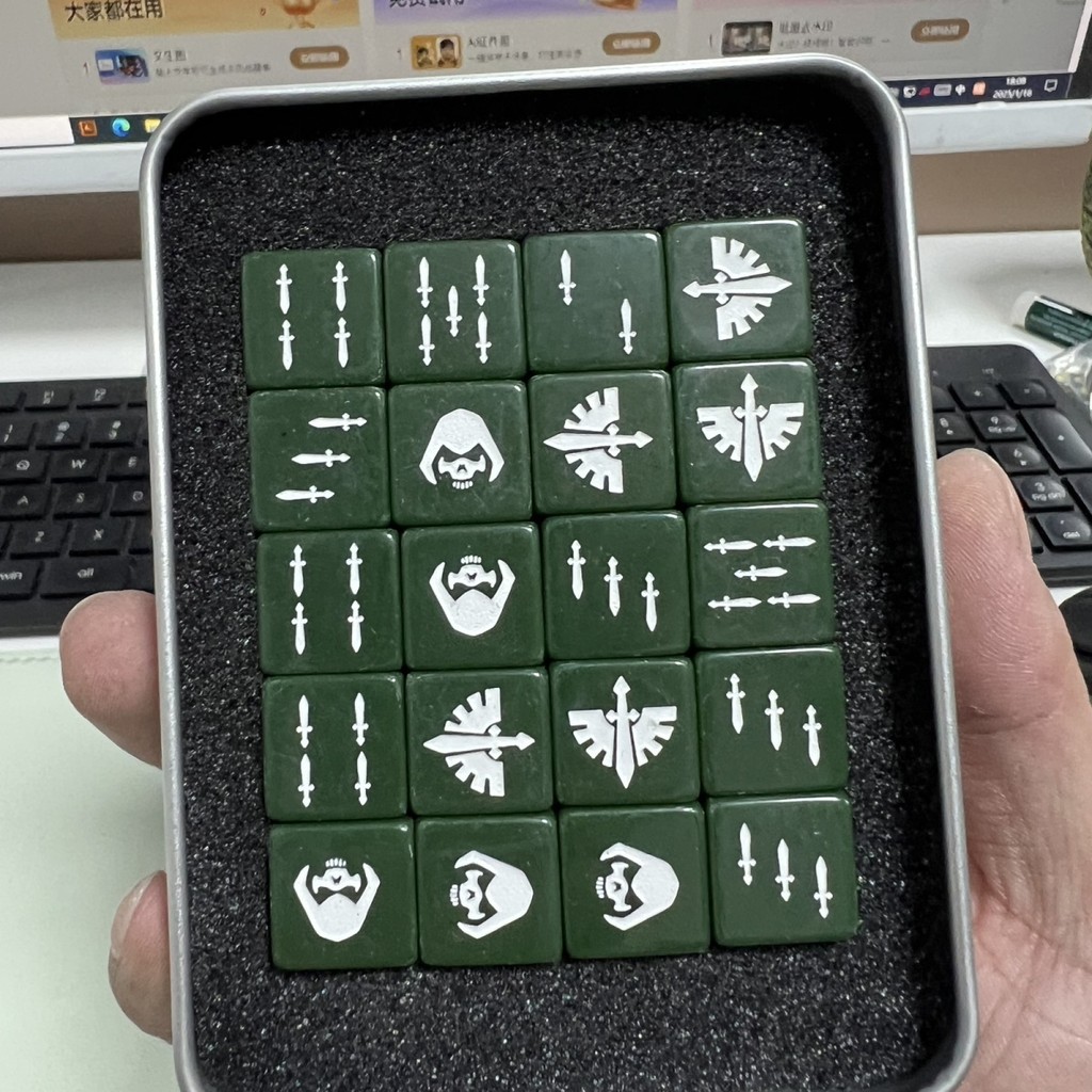 Dalam stok # Ada Stok Warhammer 40k Dark Angels Da Dadu Tersuai Pihak ...