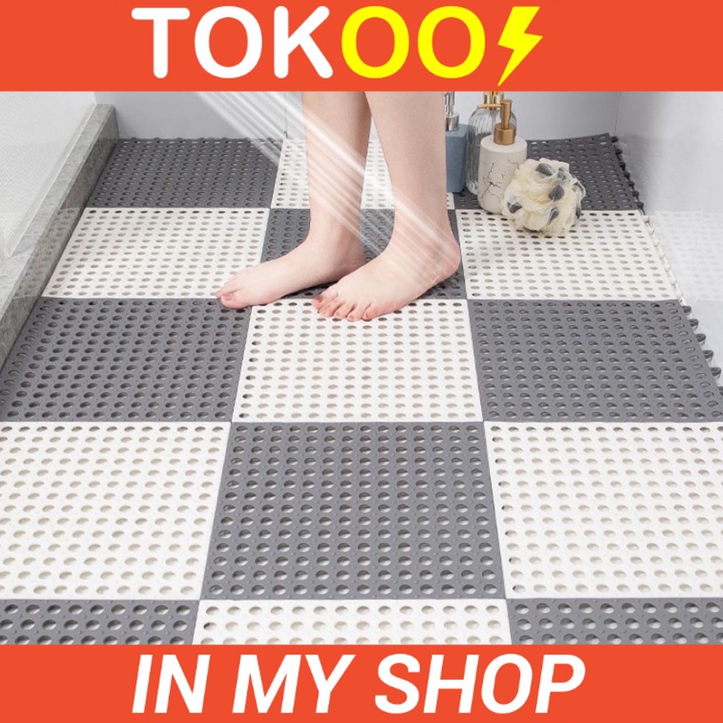[Ready Stock] Bathroom Mat Anti-Slip 30x30 cm Floor Mat Suitable for ...