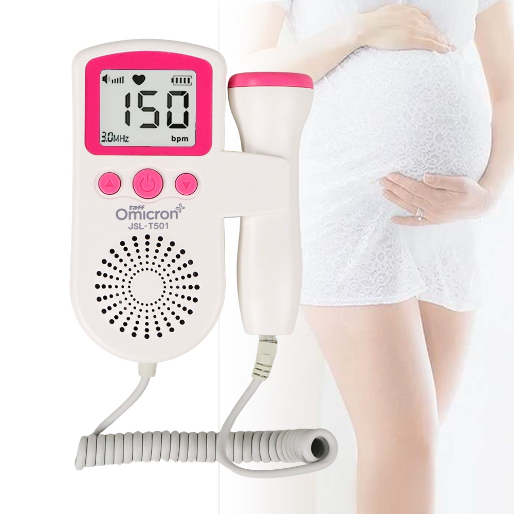 Fetal Doppler Baby Fetal Heart Detection Tool - White | Shopee Malaysia
