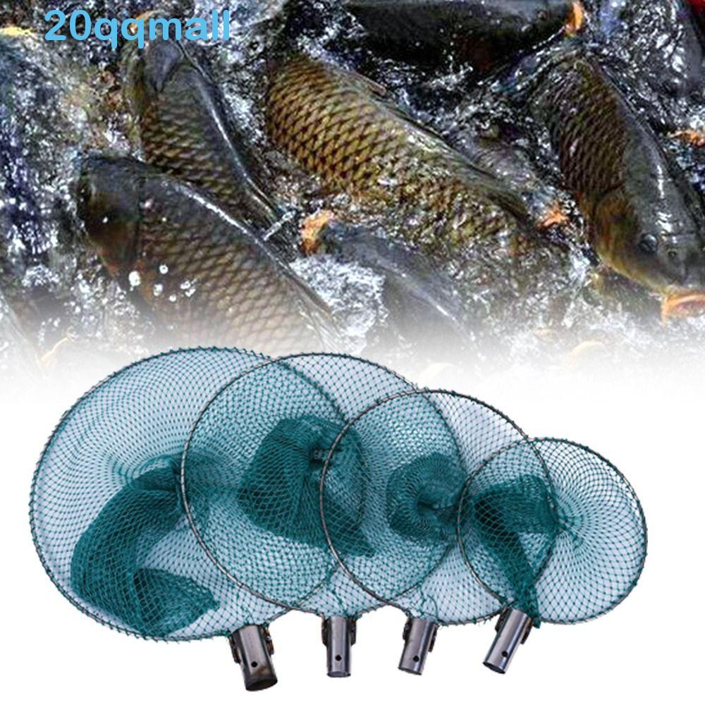 QQMALL Fly Fishing Net Nylon Outdoor Fishing Collapsible Crawfish Trap ...