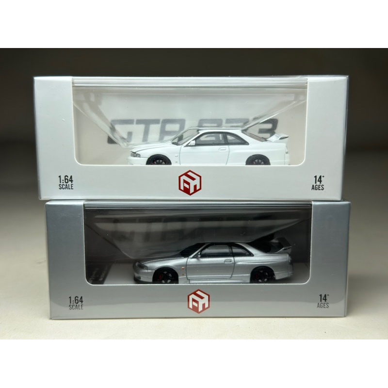 Nissan GTR R33 Open The Hood Scale 1:64 Diecast Car Focal Horizon Brand ...