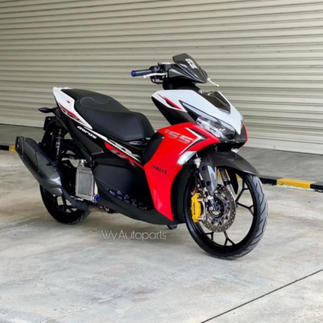 NVX 155 V2 COVERSET AEROX MERAH PUTIH 2023 ORIGINAL THAILAND | Shopee ...