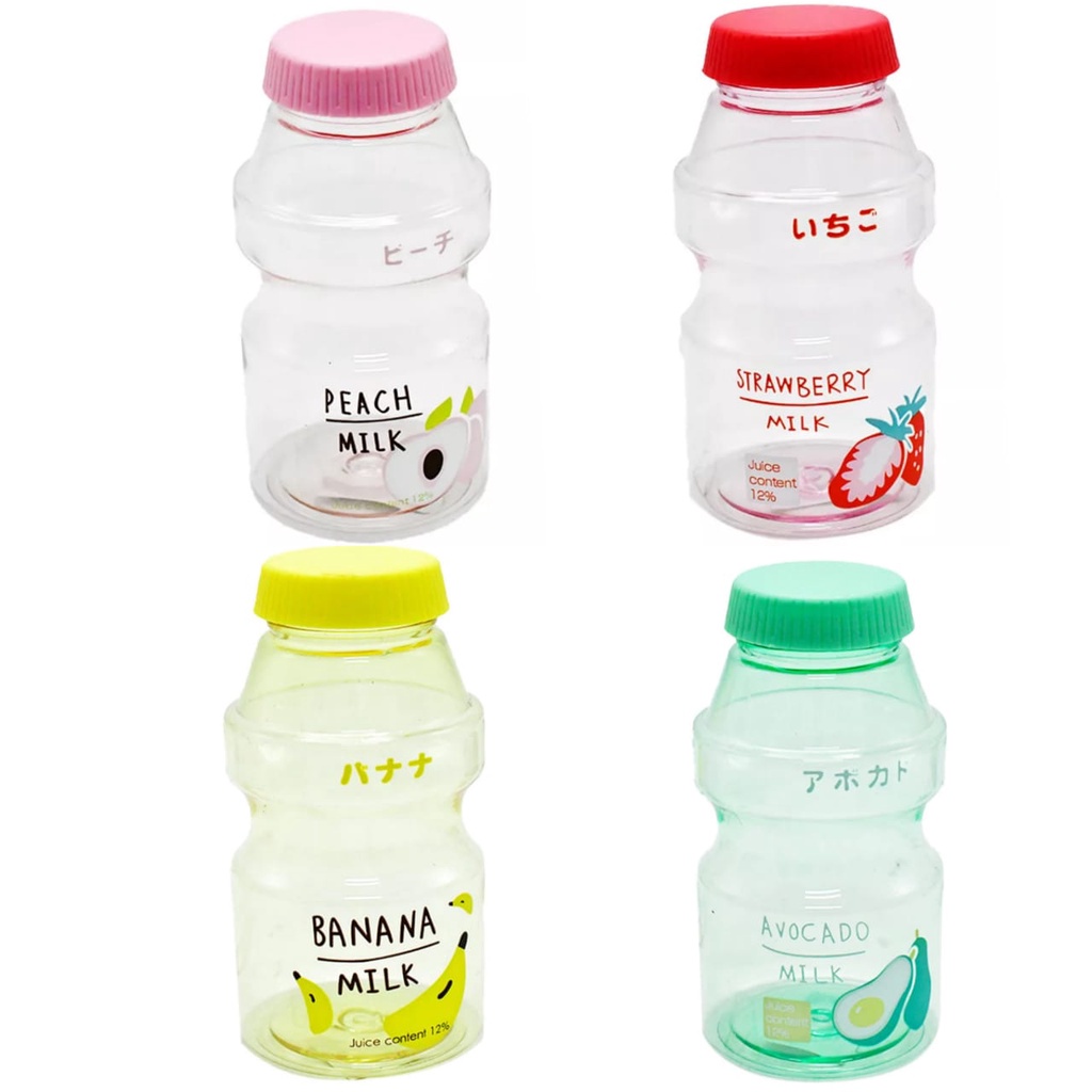 YAKULT SHAPE WATER BOTTLE / CUTE WATER BOTTLE 300 ML / CUTE PLASTIC ...
