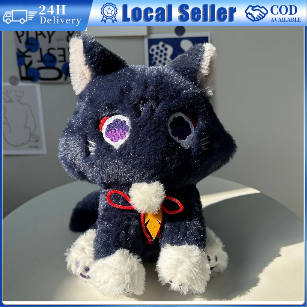 Anime Scaramouche Cat Genshin Impact Wanderer Cat Plush Toys Pet ...