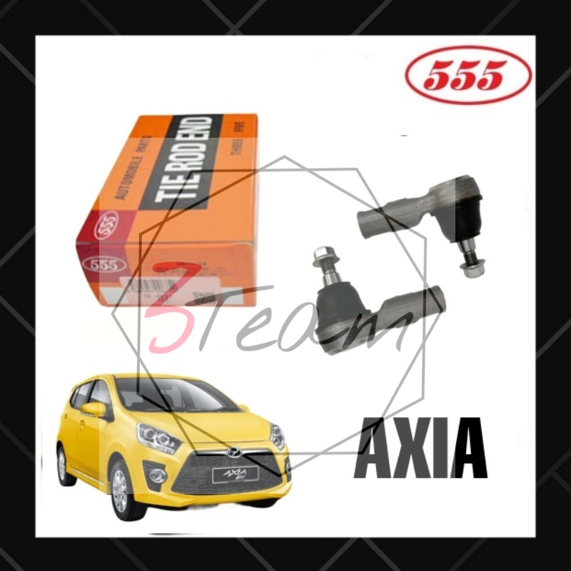 555 Japan Tie Rod End Set Perodua Axia | Shopee Malaysia