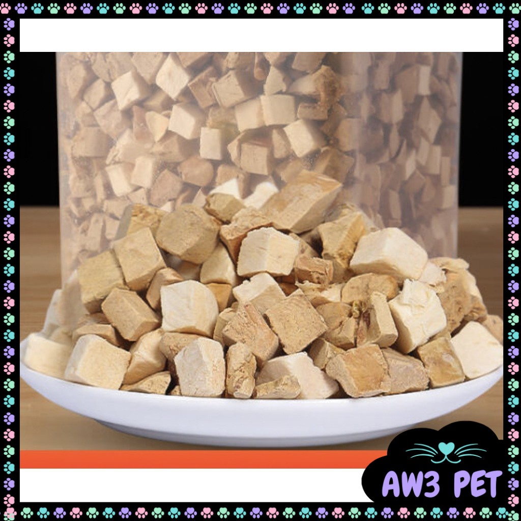 100G Double Booster Freeze Dried Pet Food Makanan Kucing Snack Kucing ...