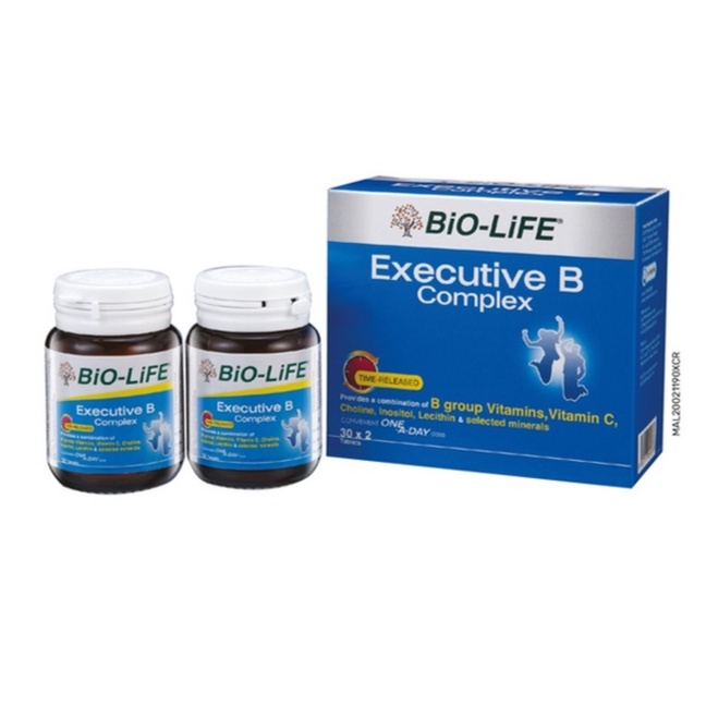 Bio-Life Executive B Complex (30’s x 2) (Exp: March 2026) | Shopee Malaysia