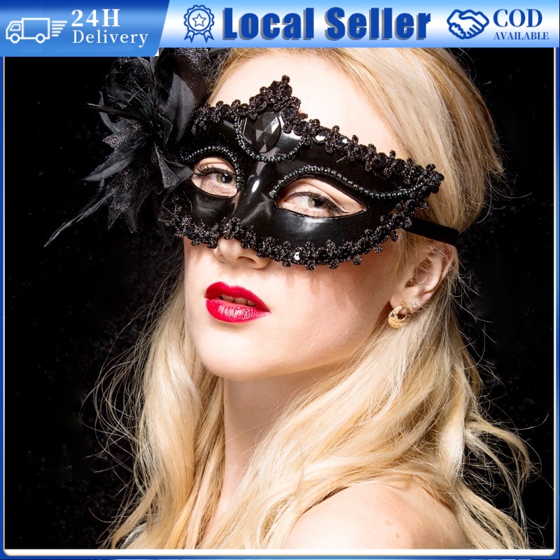 Women Sexy Halloween Cosplay And Party Eye Mask Sexy topeng masquerade ...