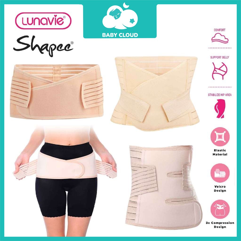 Lunavie | Shapee Maternity Support Belt | Postpartum Abdominal Binder ...