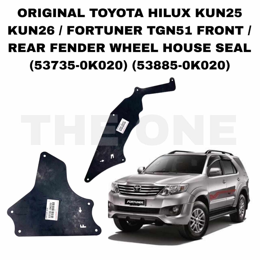 ORIGINAL TOYOTA HILUX KUN25 KUN26 / FORTUNER TGN51 FRONT / REAR FENDER ...