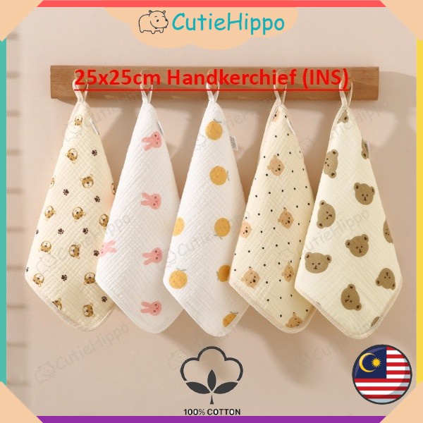 Baby Handkerchief 4-layer Baby Cotton Soft Gauze Newborn Baby Towel ...