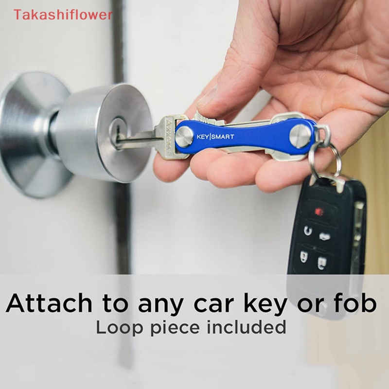 (Takashiflower) 1pc Keychain Key Clip Metal Key Smart Storage DIY Keys ...