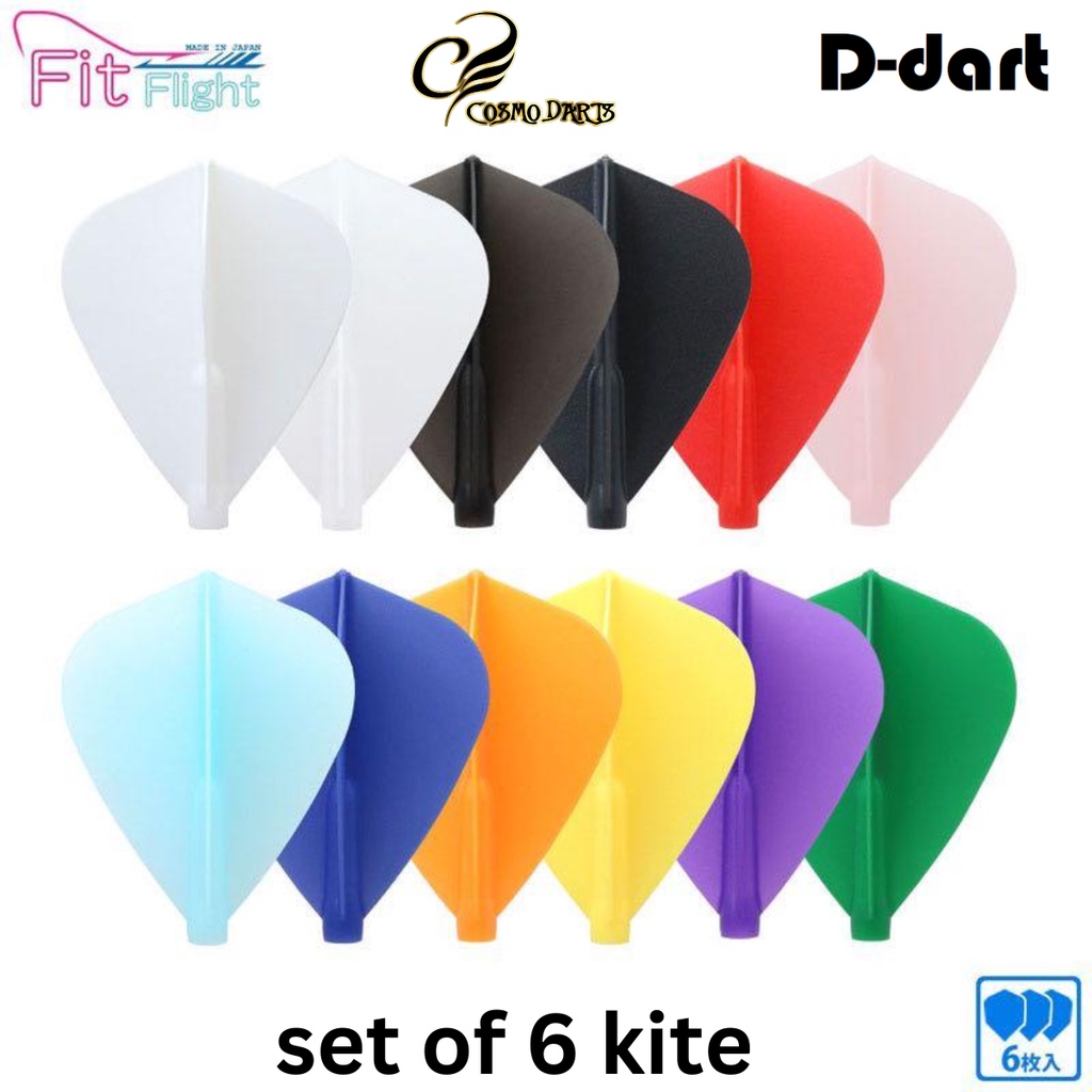 COSMO FIT FLIGHT - SET OF 6 KITE (SAYAP ARROW) | Shopee Malaysia