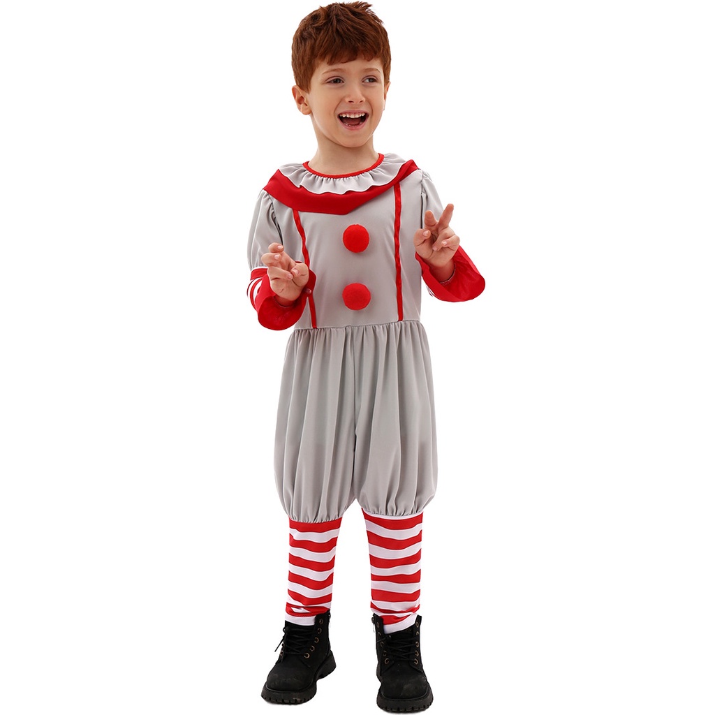 Halloween New Style Clown Resurrection Cosplay cos Costume Children ...
