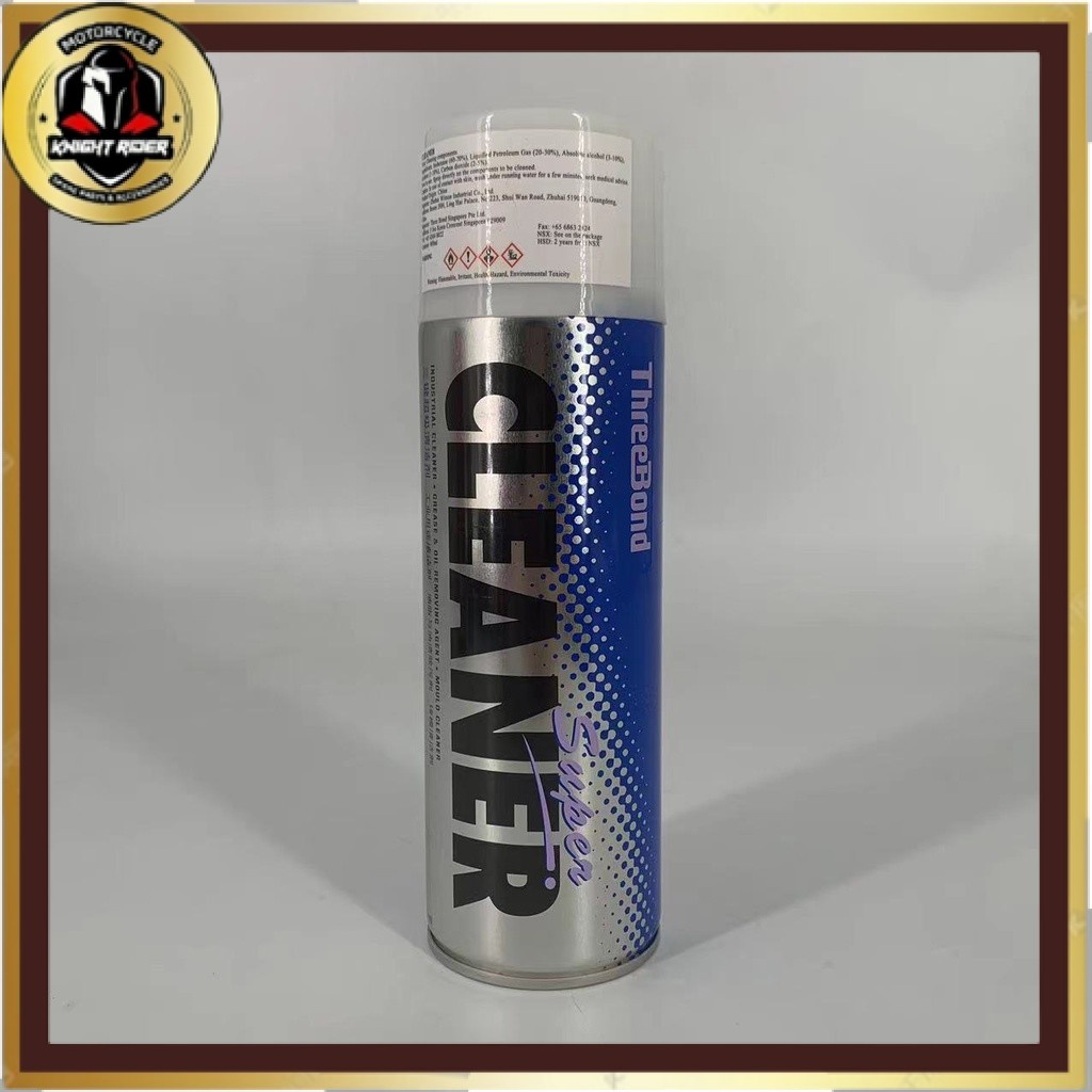 THREEBOND SUPER CLEANER 480ML CLEANING FOR BRAKE OIL MOULD OIL ...