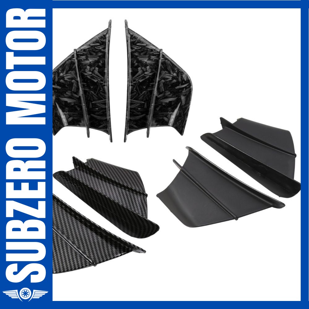 Universal ABS Winglet V2 Motorcycle Aerodynamic Wing Kit Fairing ...