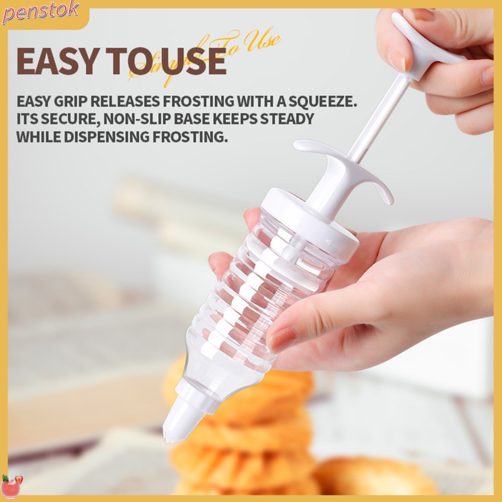 PEN| Food Grade Frosting Injector Frosting Filling Injector Dessert ...