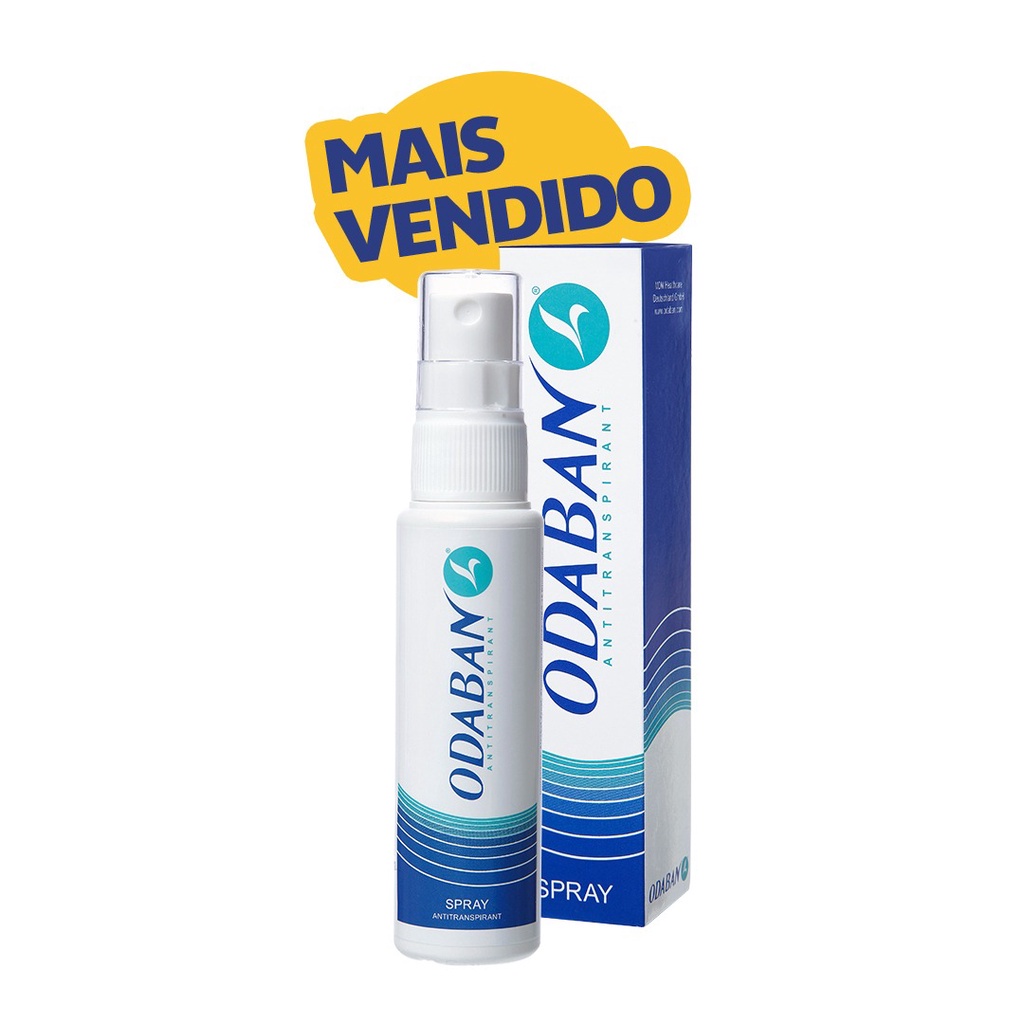 Odaban Spray - Antiperspirant for Hyperhidrosis and Excessive Sweat ...