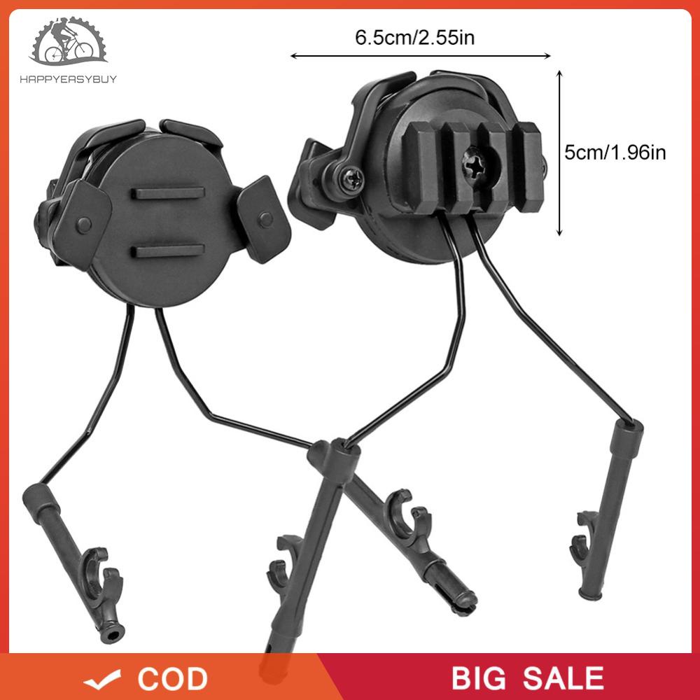 Happy 1-3Pairs Military Airsoft Headset Holder Fast Helmets Rail ...