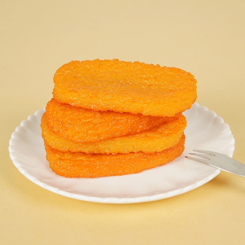 PVC Artificial Fried Hash Browns Model Fun Fake Potato Cake Food Snack ...