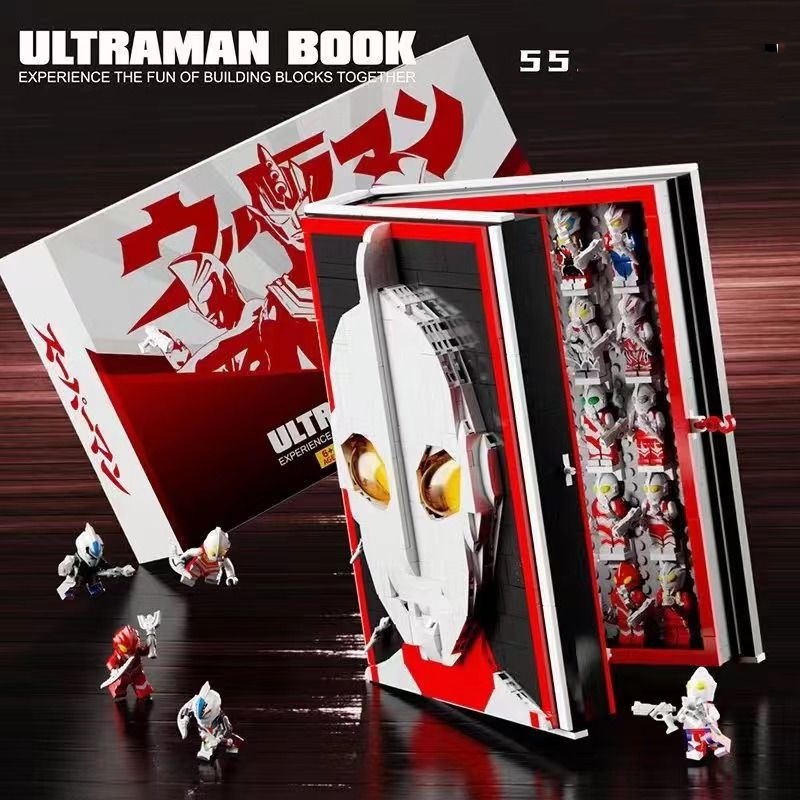 Iron Model Assembly Toy Ultraman BOOK Series Characters Combo ...