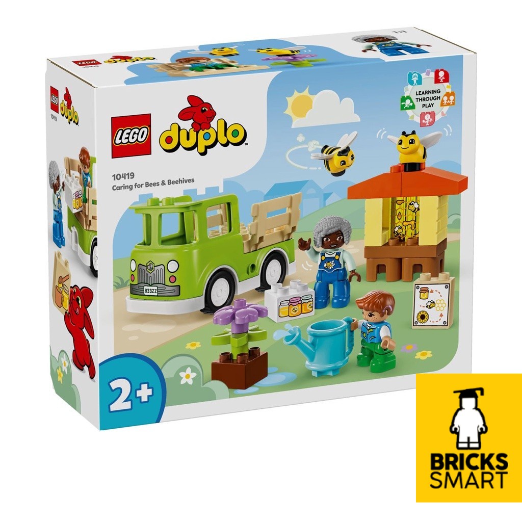 LEGO 10419 DUPLO Caring for Bees & Beehives Building Toy Set (22 Pieces ...