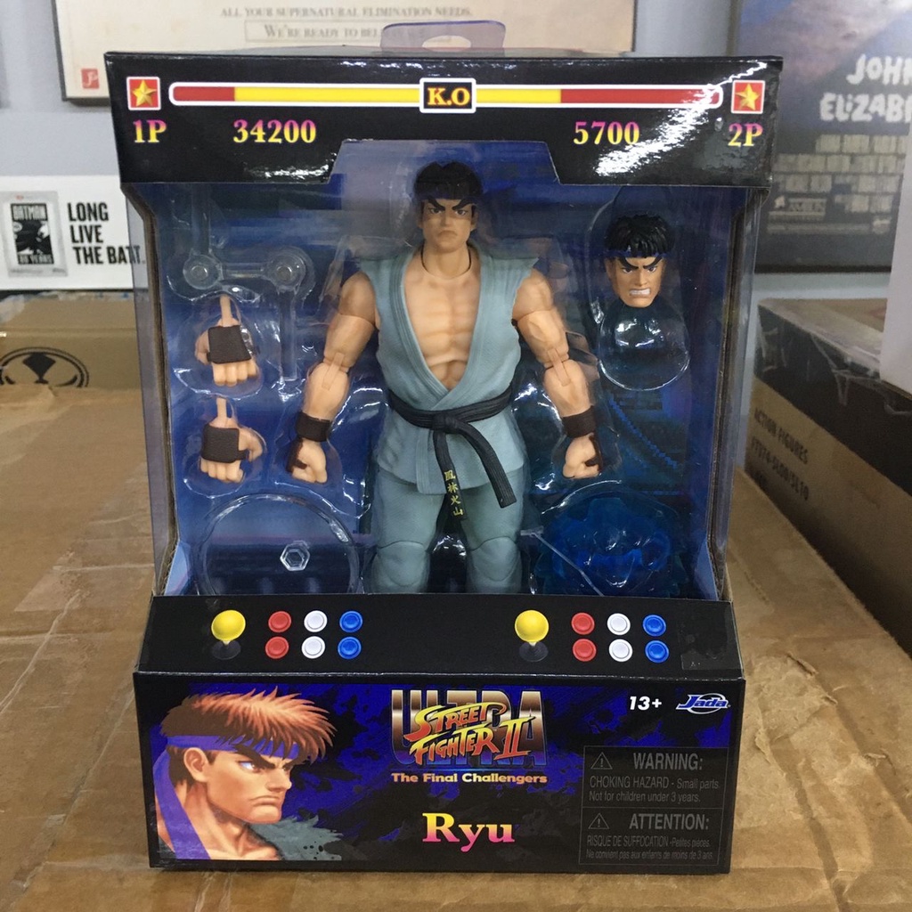 Jada Street Fighter Ryu Player 2 Version Figure | Shopee Malaysia
