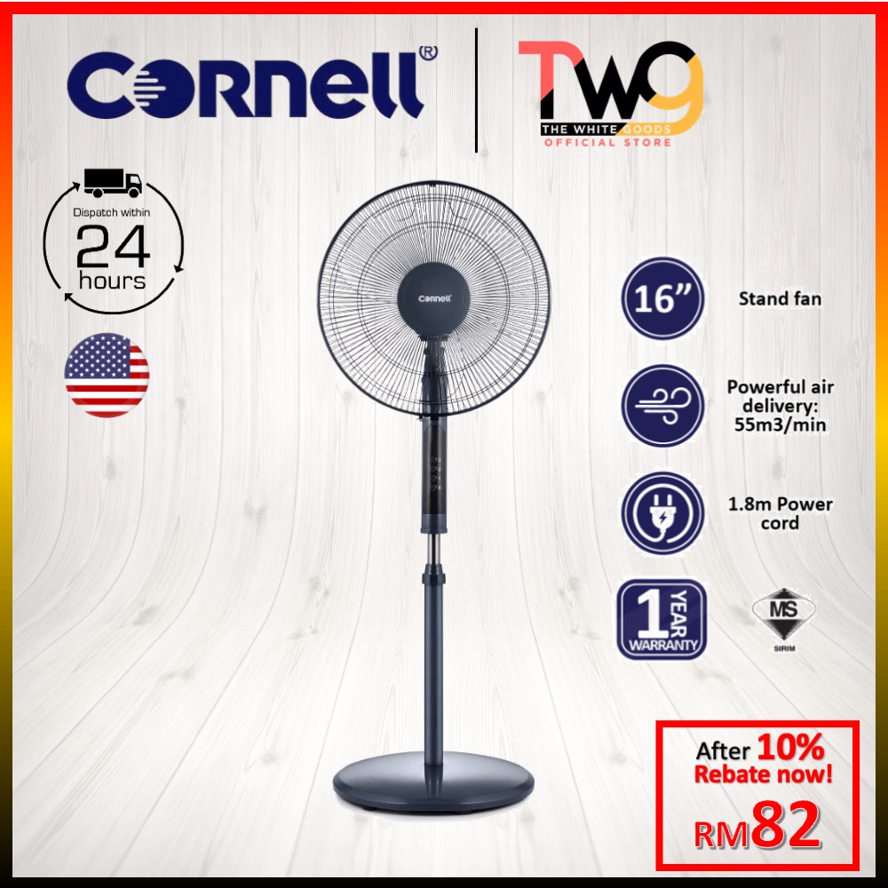 Cornell 3 Speeds 16" Stand Fan | CFN-S166AX | Shopee Malaysia