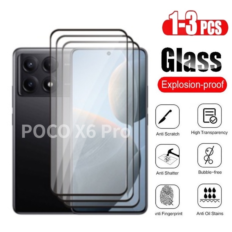 Pcoo X6 Pro Screen Protector For Poco X6 Pro PocoX6 X6Pro 5G 2024 ...