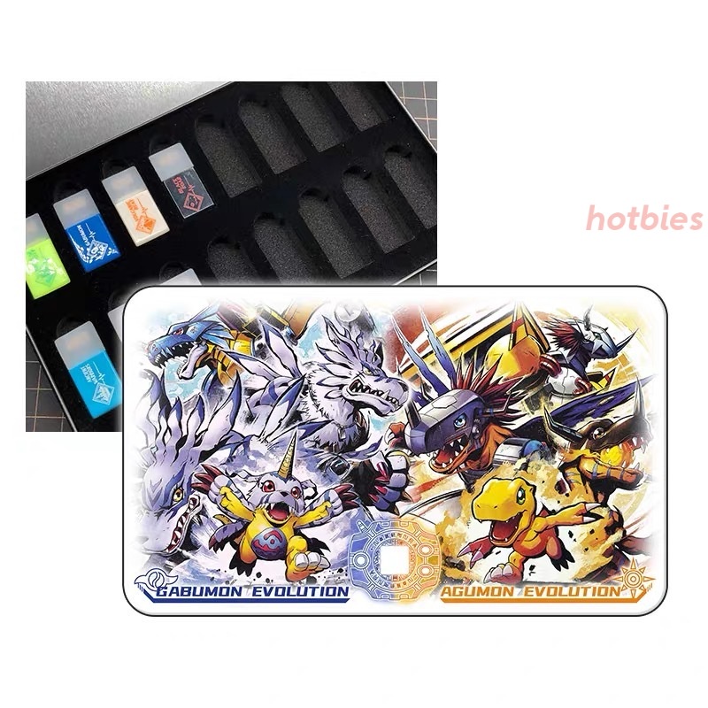 Digimon Vital Bracelet Dim Card Storage Box | Shopee Malaysia
