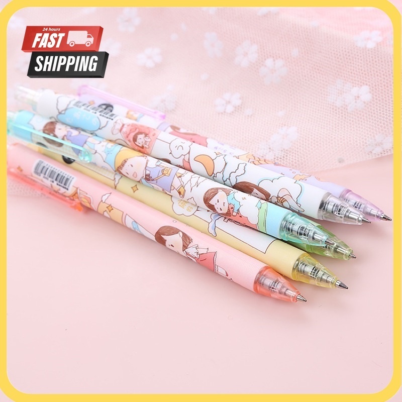 Cute Cat Pen Student Ballpoint Pen Alat Tulis Pen Kucing Comel Borong ...